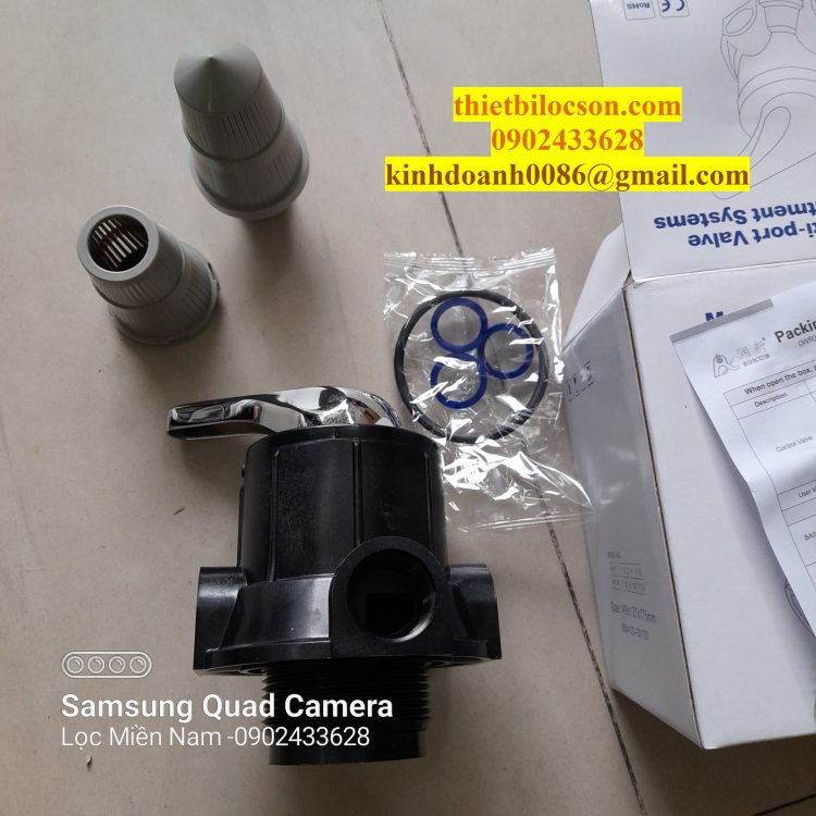 Van cơ 3 ngã dùng cho cột lọc composite